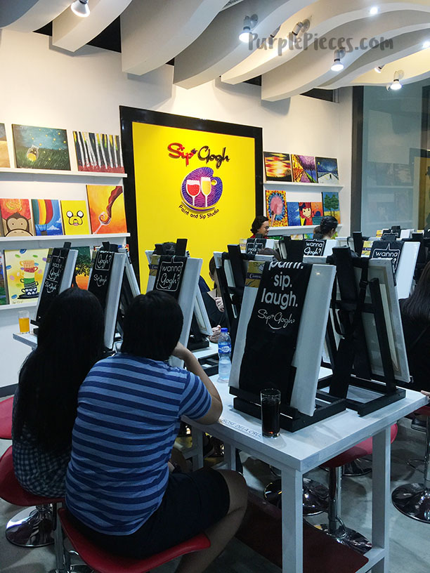 Sip & Gogh Century City Mall: Let's Paint, Sip, Laugh!